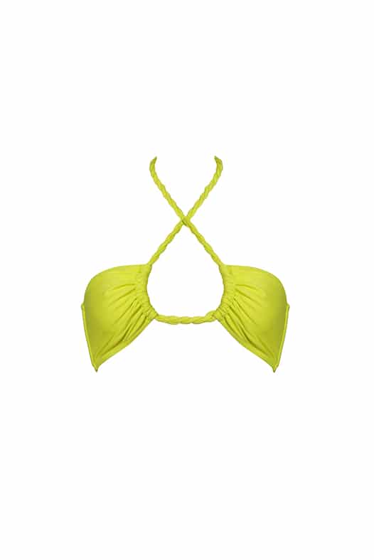 Isabelle Bikini Top Yellow - Shani Shemer Swimwear